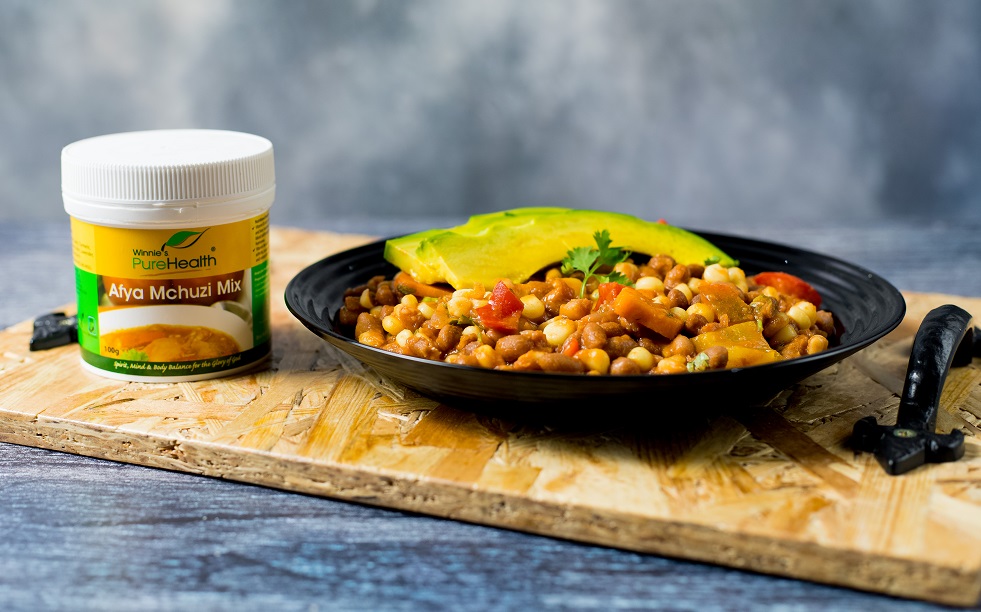 Githeri with Avocado - Winnie's PureHealth