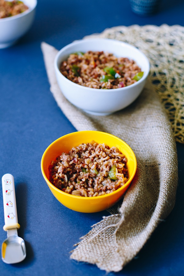 Brown Rice with Minced Meat - Winnie's PureHealth